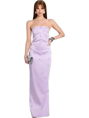 Retrofete Keziah Embellished Gown - Lavande