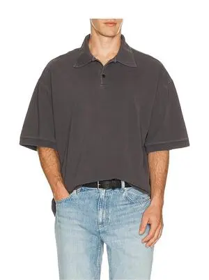 AGOLDE Curren Polo In . Also - Grey