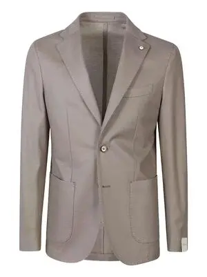 L.B.M. 1911 Jack Textured Blazer - Neutrals