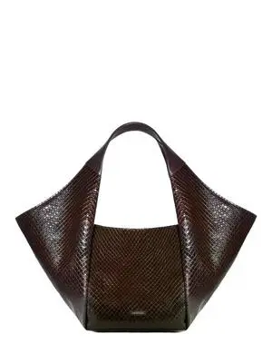 AQUAZZURA Voltaire Tote Bag - Brown