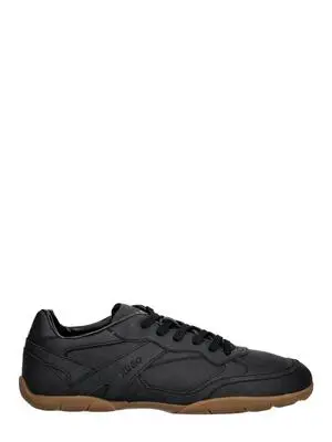Hugo Embossed Logo Sneakers - Black