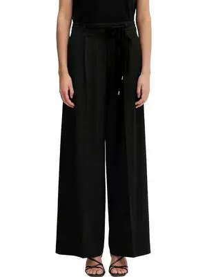 Hugo Haminde Wide-leg Trousers - Black