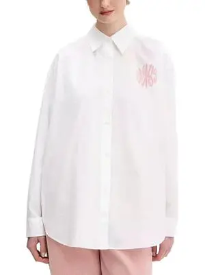 Hugo Elisana Logo-print Shirt - White