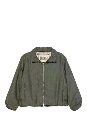 Herno Zip-up Bomber Jacket - Green