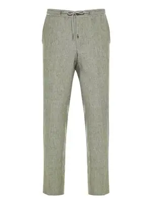 Corneliani Drawstring Trousers - Green