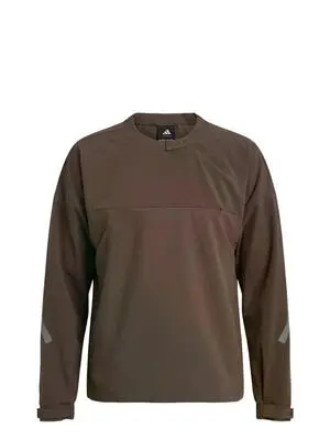Adidas X Entire Studios Z.n.e. Buttoned Sweatshirt - Brown