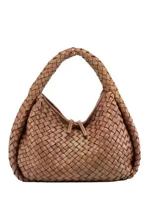 Officine Creative Bolina 148 Woven Leather Bag - Brown