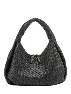 Officine Creative Bolina 148 Woven Leather Bag - Black