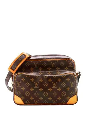 LOUIS VUITTON Monogram Canvas 28 Crossbody Bag - Brown