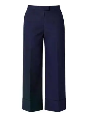 PT TORINO Colette Cropped Trousers - Blue