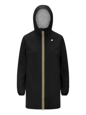 K-WAY Sophie Hooded Zip Jacket - Black