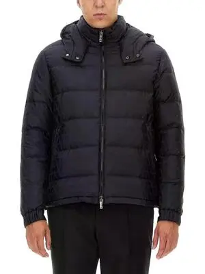 Valentino Garavani Hooded Padded Jacket - Blue