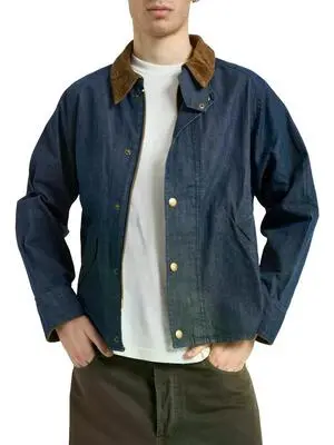 BARBOUR Barbour Corduroy Collar Denim Jacket