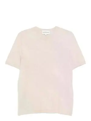 Eric Bompard Round-neck Short-sleeve T-shirt - Neutrals