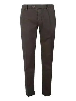 MASON'S Milano City Trousers - Brown