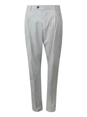 Eleventy Pleated Trousers - Grey