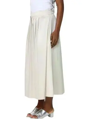 PT TORINO Pleated Midi Skirt