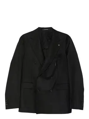 TAGLIATORE Cotton Double-breasted Suit
