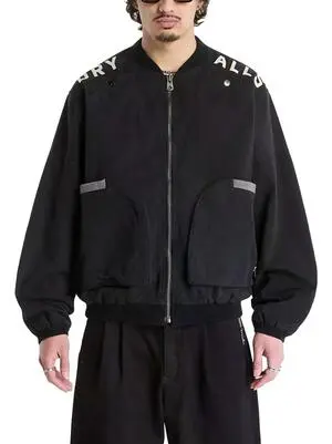 HUMAN MADE Zip-up Bomber Jacket - Black