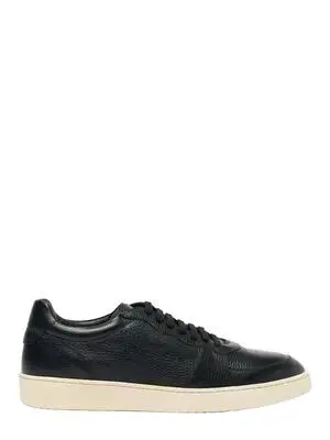 SCAROSSO Agostino Laced Sneakers - Black