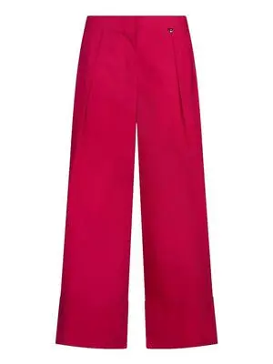 Liu Jo Dart Fla Trousers - Red