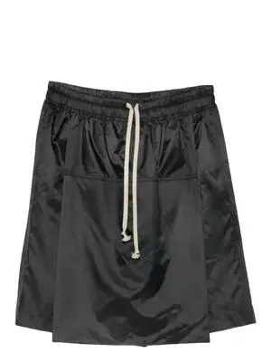 MONCLER + RICK OWENS Kilt Shorts - Black