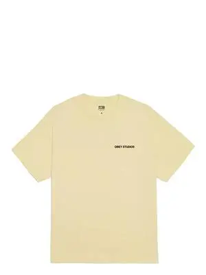 Obey Graphic-print T-shirt - Yellow