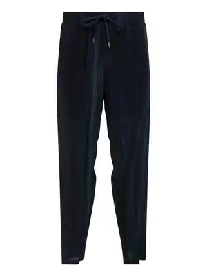 COSTUMEIN Drawstring Tapered Trousers - Blue