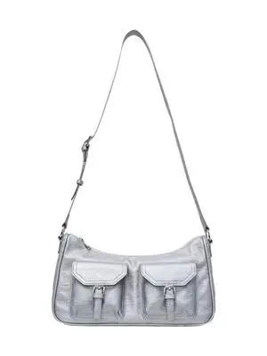 STAND OIL Mini Joey Shoulder Bag - Silver