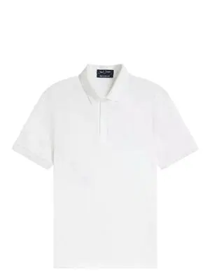 Fred Perry Piqué Polo Shirt - White