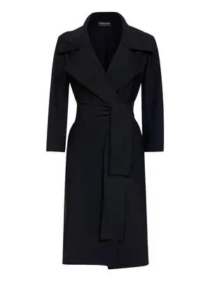 Chiara Boni La Petite Robe Belted Trench Coat - Blue