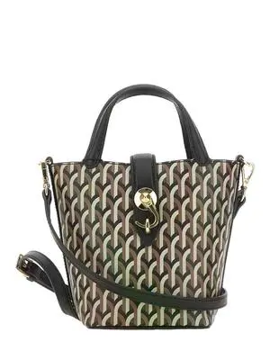 DELL'EST Patterned Tote Bag - Black