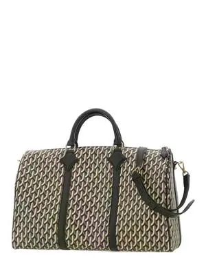 DELL'EST Bostino Pattern Luggage Bag - Black
