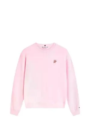 Tommy Hilfiger Embroidered-logo Sweatshirt - Pink