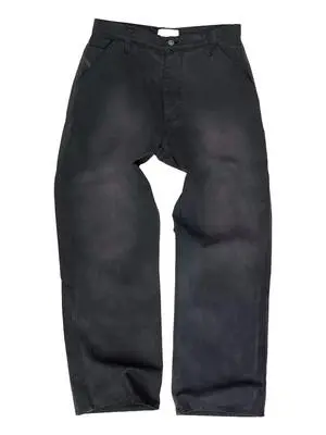 ALEXANDER DIGENOVA Loose Fit Trousers - Black
