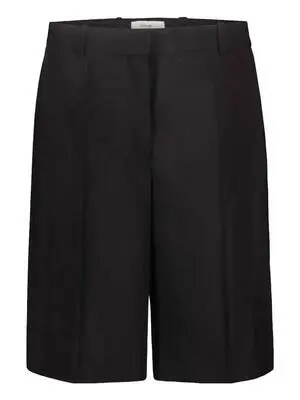TOTEME Pressed-crease Tailored Shorts - Black