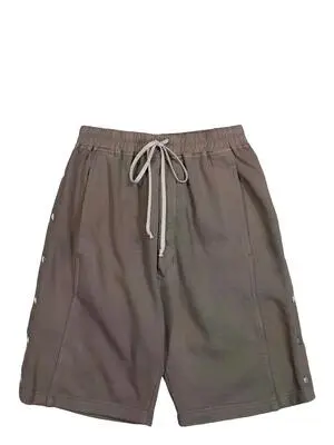 Rick Owens Wide Pusher Shorts - Brown