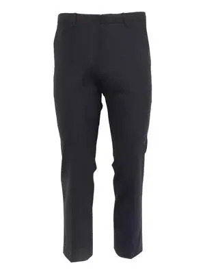 Theory Straight-leg Trousers - Black
