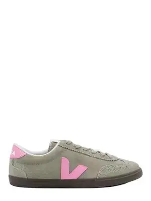 VEJA Volley Logo-appliqué Sneakers - Neutrals