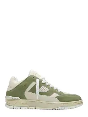 Axel Arigato Area Lo Perforated Sneakers Green