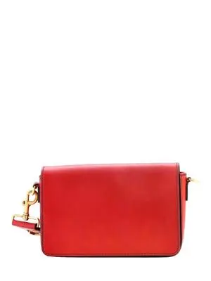 Dior J'adior Adjustable Strap Flap Bag - Red