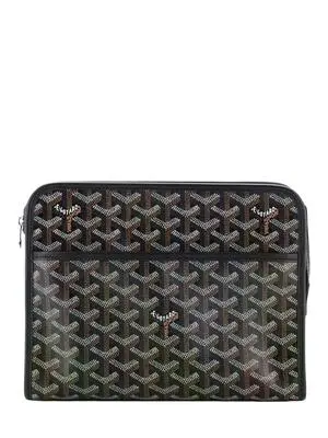 Goyard Jouvence Toiletry Pouch Coated Canvas Mm - Black