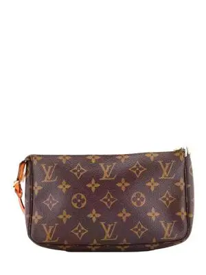 LOUIS VUITTON Monogram Canvas Pochette Accessoires - Brown