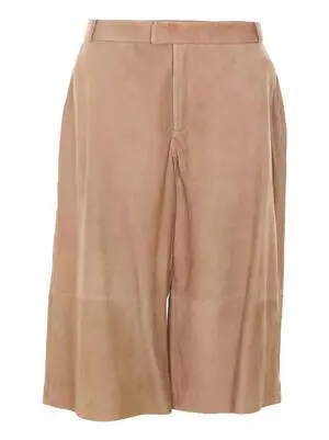 ARMA Jina Suede Shorts Neutrals