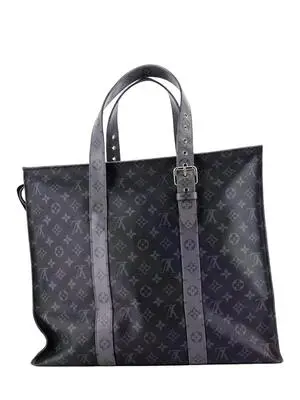 LOUIS VUITTON Zippe Gm Travel Bag Reverse Monogram Eclipse Canvas - Black