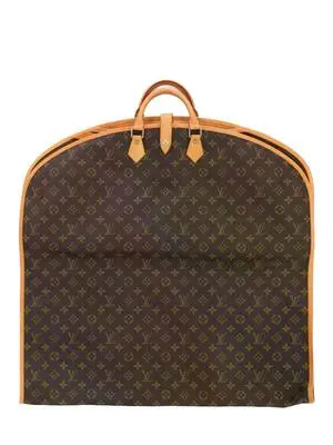 LOUIS VUITTON Garment Cover Monogram Canvas Travel Bag - Brown