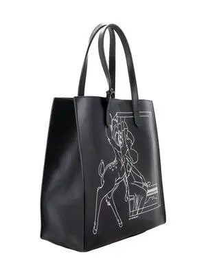 Givenchy Stargate Shopper Large Tote Bag - Black