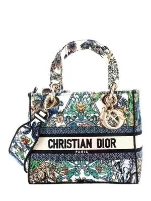 Dior Lady D-lite Medium Satchel - Multicolour