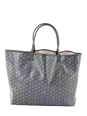Goyard Saint Louis Coated Canvas Gm Tote Bag - Grey