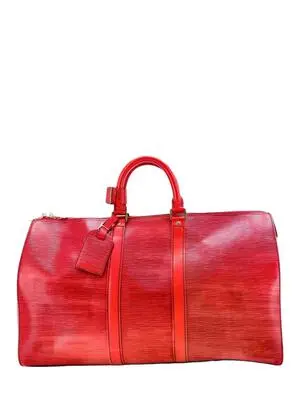 LOUIS VUITTON Keepall 45 Travel Bag Epi Leather - Red